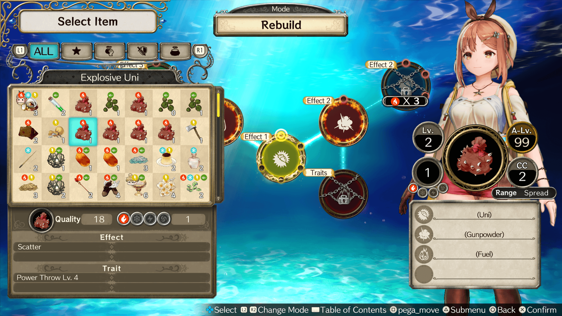 Item Rebuild | Atelier Ryza ~ Ever Darkness & the Secret Hideout ~ DX Official Web Manual